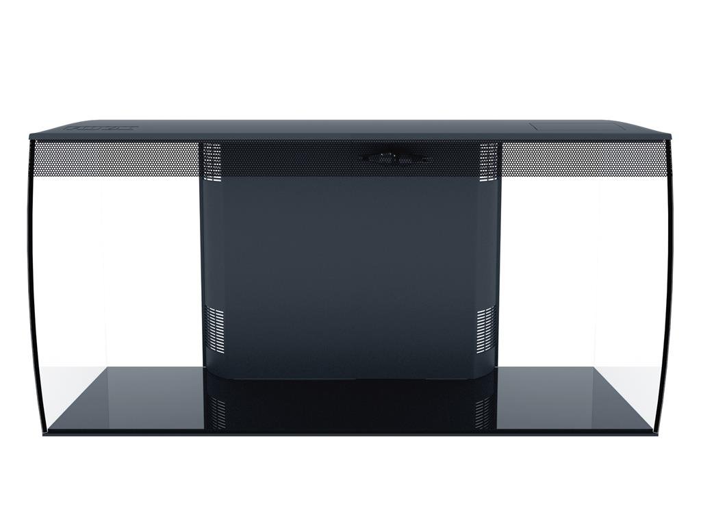 Fluval Flex 123 liter. Sort - Fedt akvarium på 123 liter